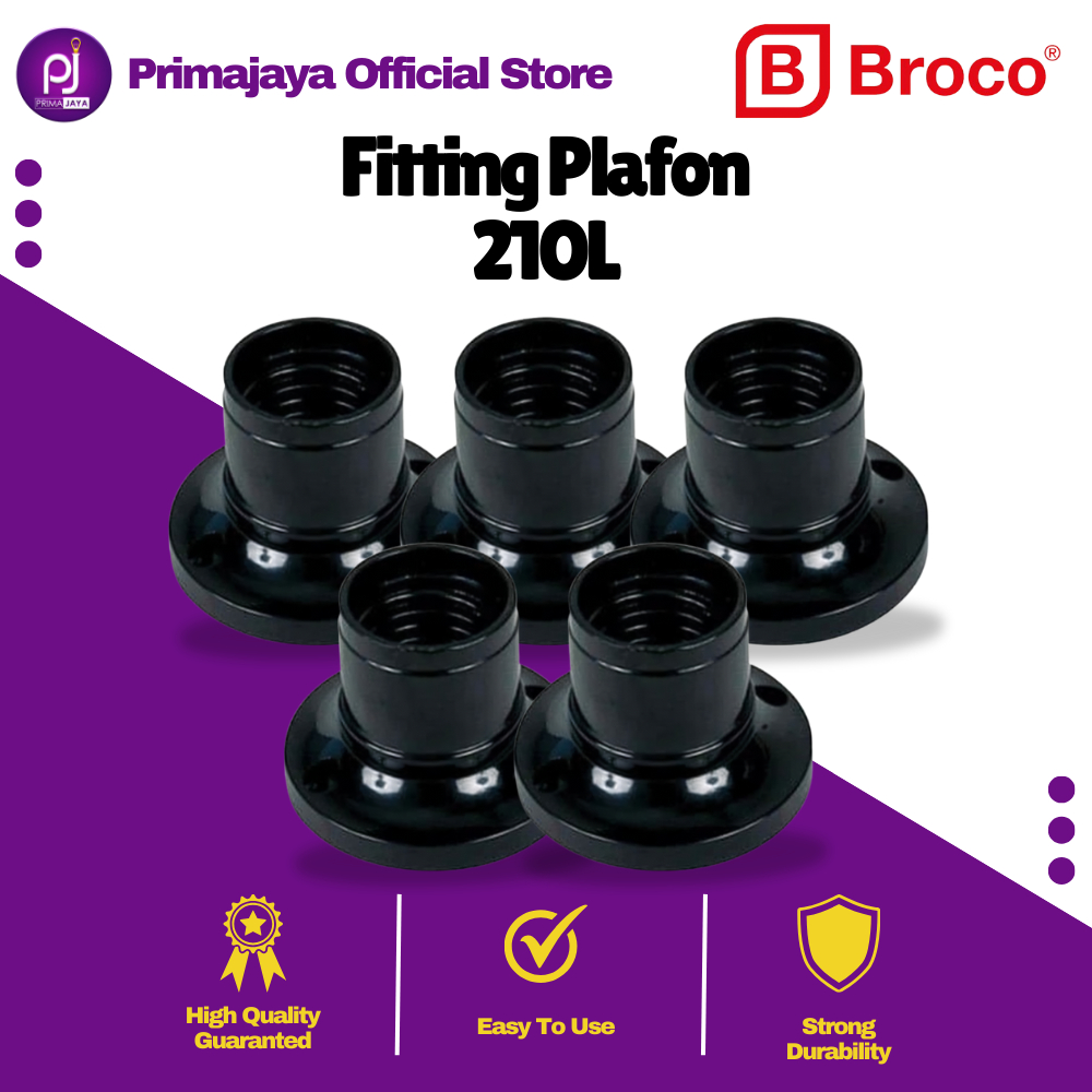 Jual Fitting Lampu Plafon Bulat Kecil Tempel OB Mini Warna Hitam Fiting ...