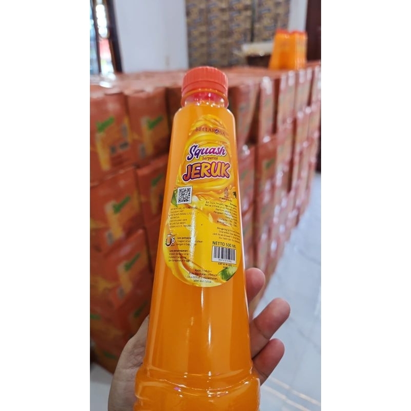 Jual Sirup Bellarosa Squas Rasa JERUK | Pembelian Per Botol [ BISA COD ...