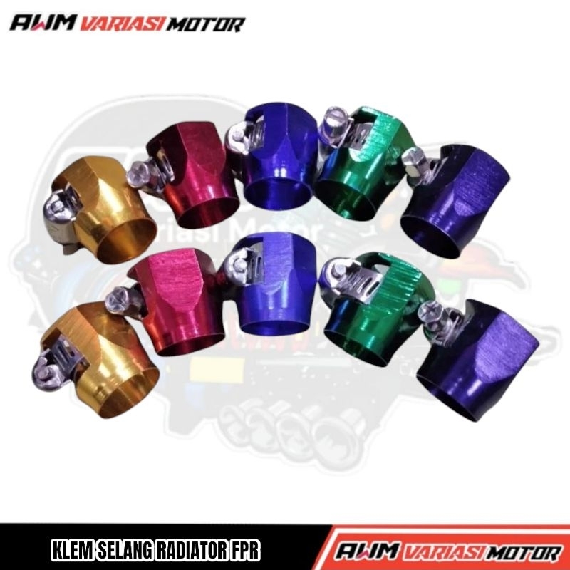 Jual Klem Selang Radiator Klem Selang Bensin FPR 4 Varian Warna Harga ...