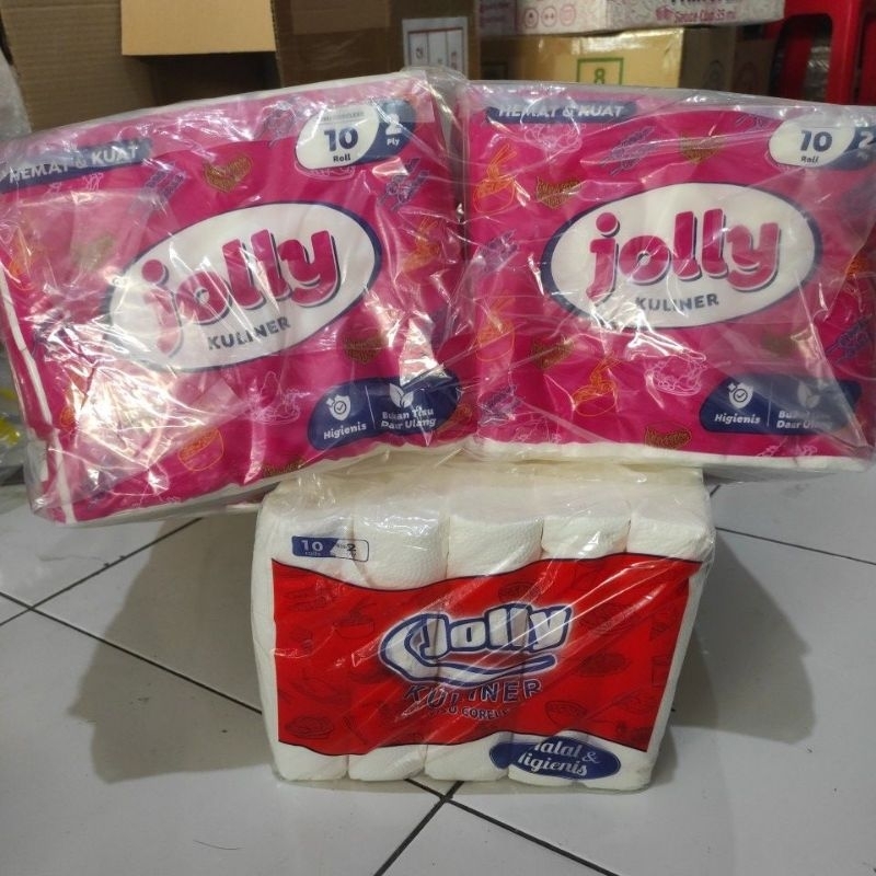 Jual Tissue Jolly Coreless (10roll/pack) | Shopee Indonesia