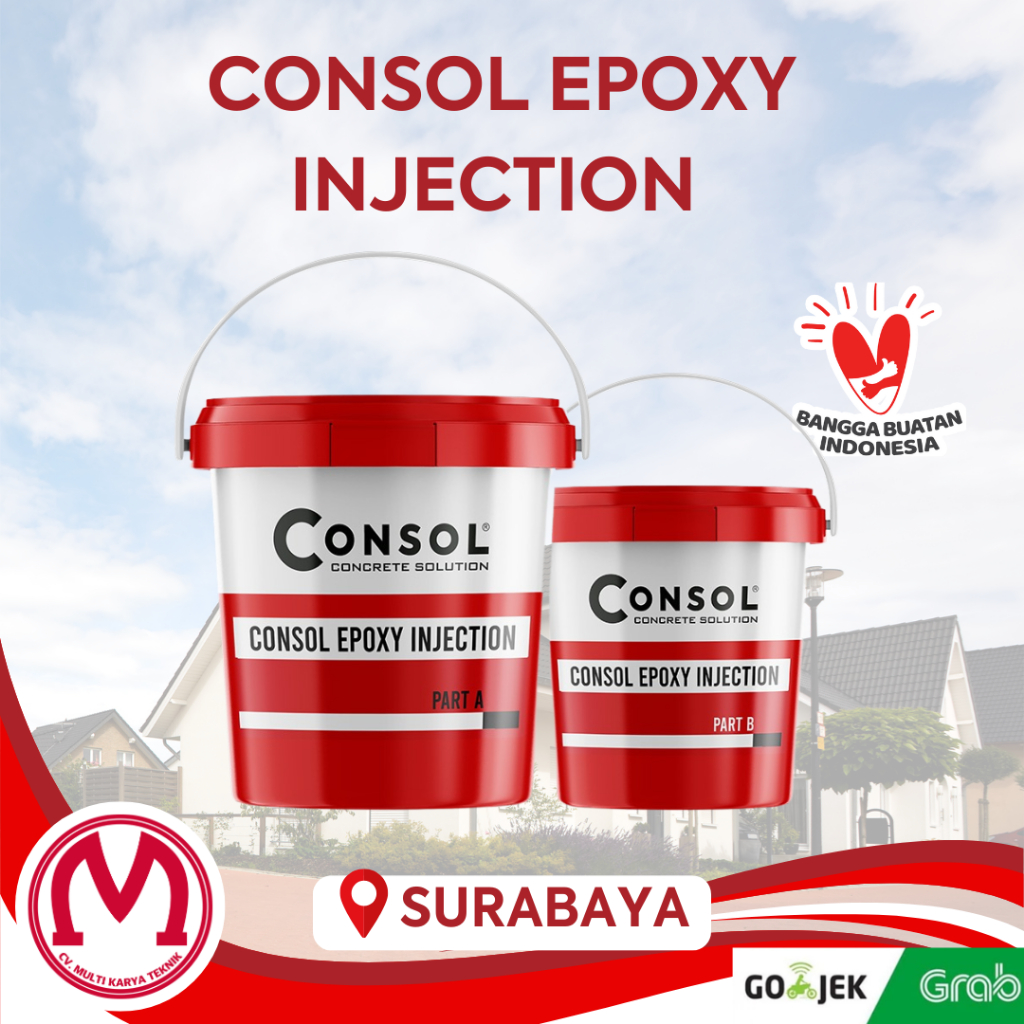 Jual Consol Epoxy Injection Polymer Epoxy Mengisi Celah Pada Beton ...