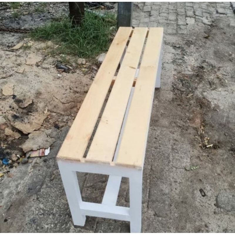 Jual bangku panjang/bangku panjang kayu/bangku panjanag outdoor/bangku ...