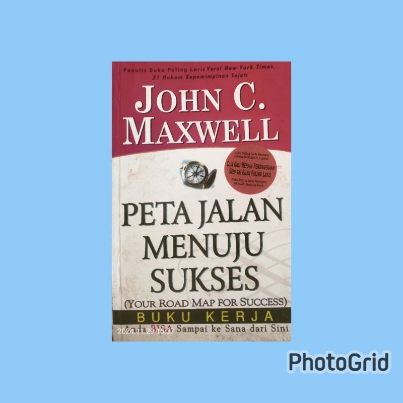 Jual JOHN C.MAXWELL PETA JALAN MENUJU SUKSES | Shopee Indonesia