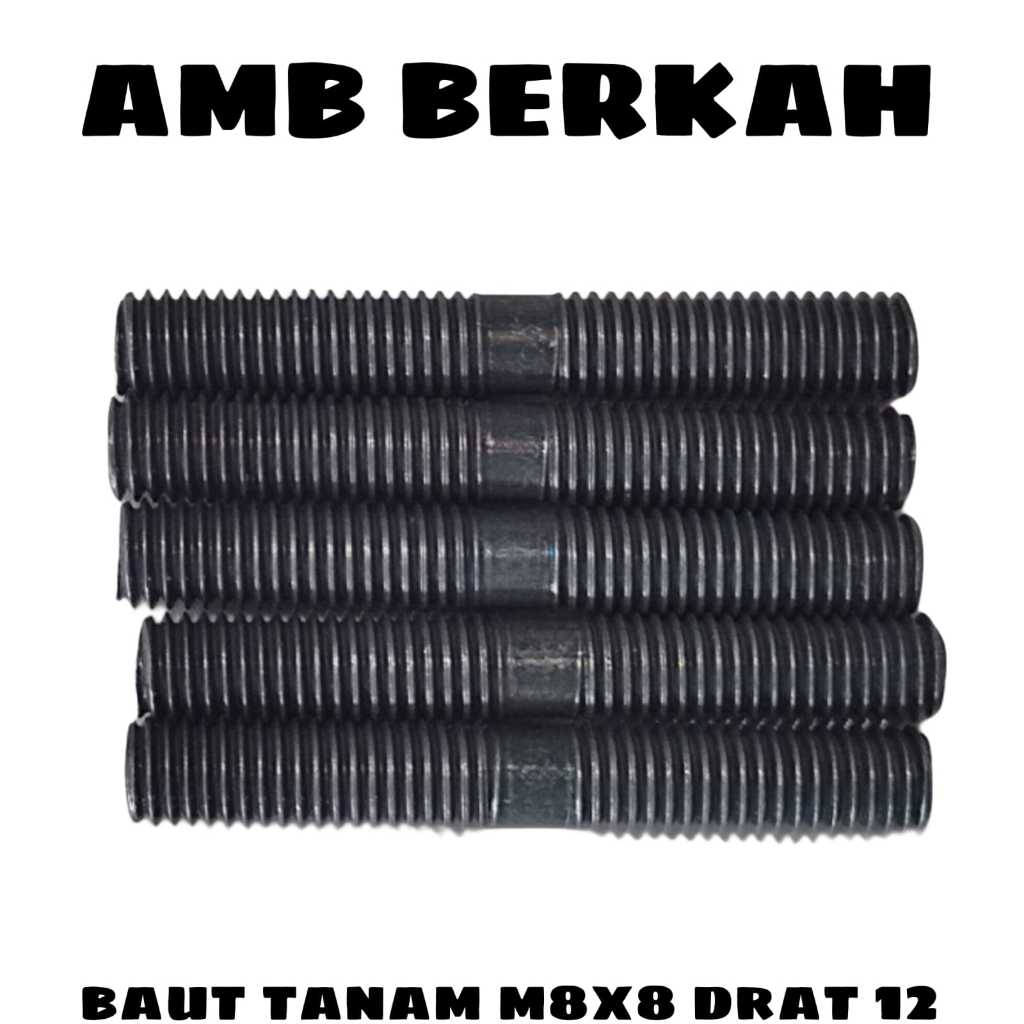 Jual BAUT TANAM/MANIPUL M8 X 8 ( UNTUK BAUT MUR KUNCI 12 X 12 ...