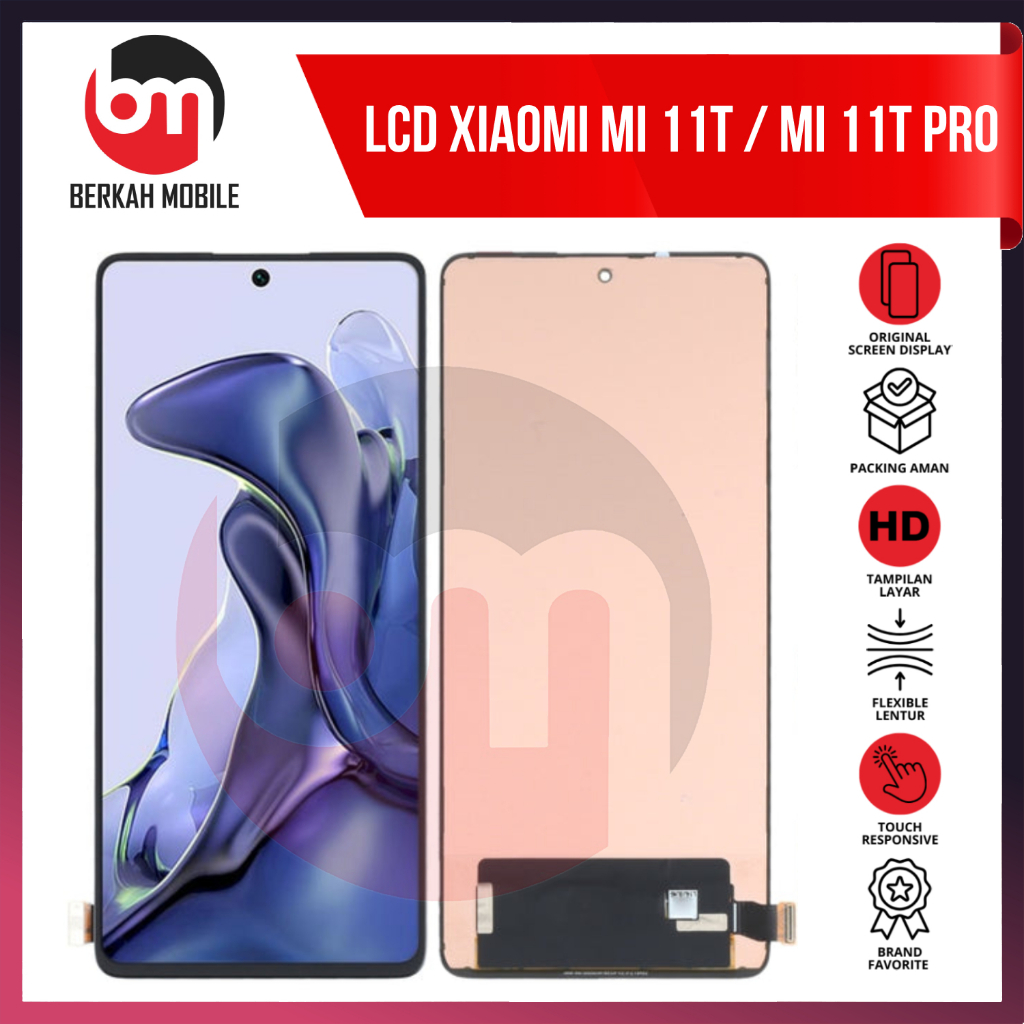 Jual LCD XIAOMI MI 11T / MI 11T PRO ORIGINAL BERGARANSI FREE PACKING ...