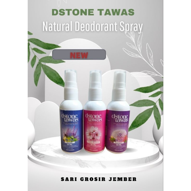 Jual Dstone Tawas Spray 60ml | Deodorant Spray | Penghilang Bau Badan ...