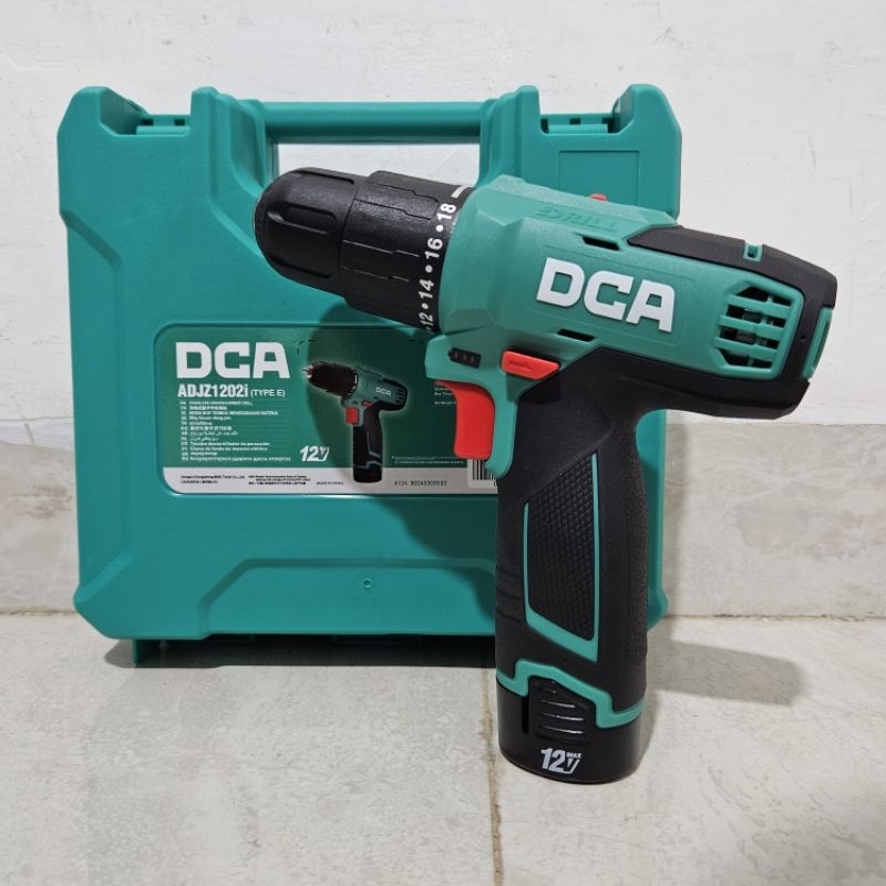 Jual Mesin Bor Cas Tembok Baterai DCA ADJZ1202i (Type E) Cordless ...