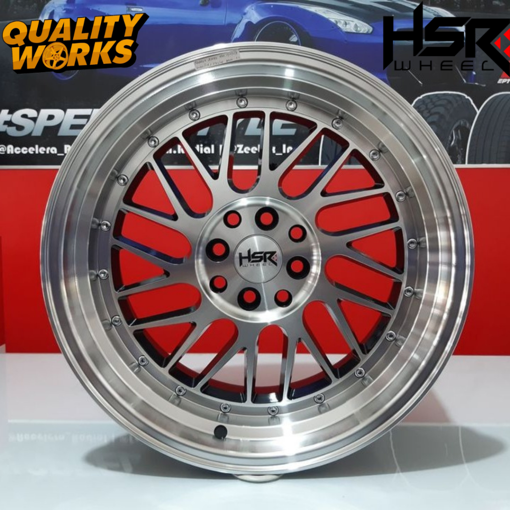 Jual Velg Model Celong R17 Lubang 4 Veleg Hsr Paddock Ring 17 Lebar 7,5/9 Warna Black Polish ...