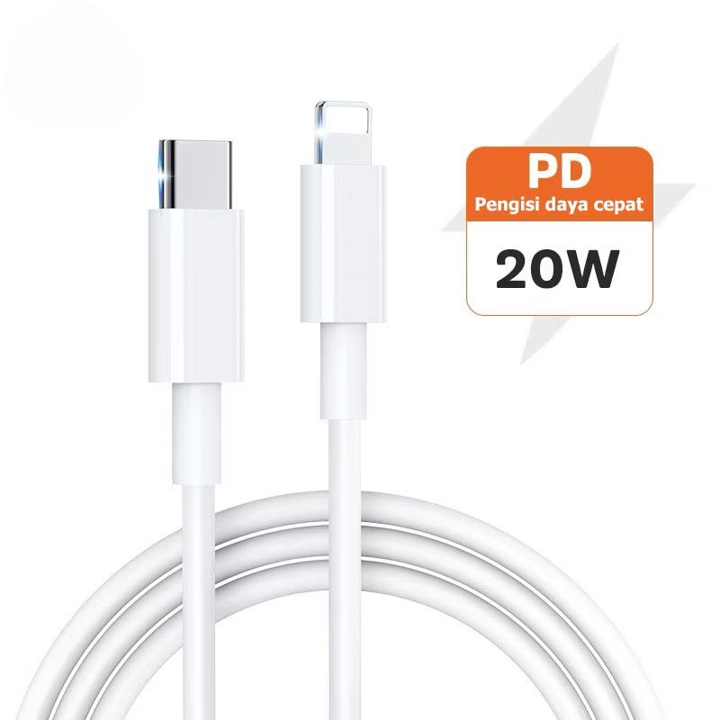 Jual Kabel Data IPhone C to Lightning 20W Fast Charging For All Type ...