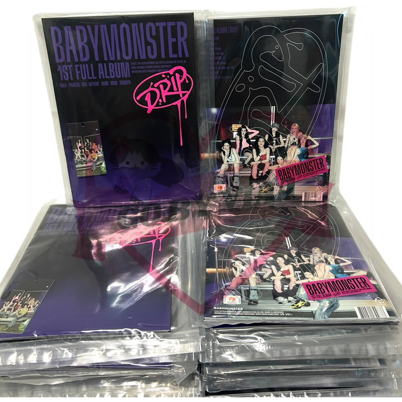 Jual BABYMONSTER DRIP 1ST FULL ALBUM ZIPLOCK VER SEALED ALBUM READY ...