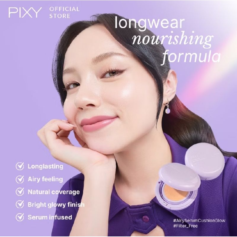 Jual PIXY Airy Serum Cushion Glow 15gr | Shopee Indonesia