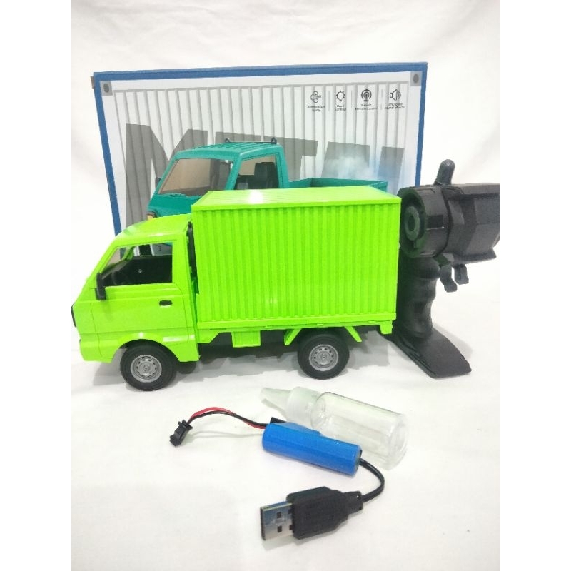 Jual mobil remot pickup box ada suara dan asap | Shopee Indonesia