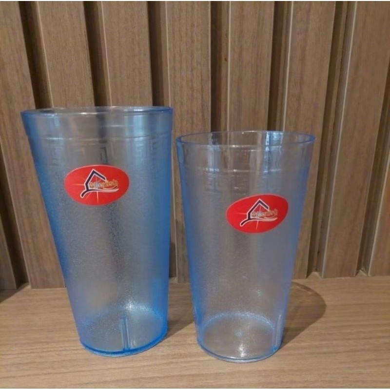 Jual (6pc /12pc ) gelas alexish bening 400ml , 600ml gelas monika mika ...