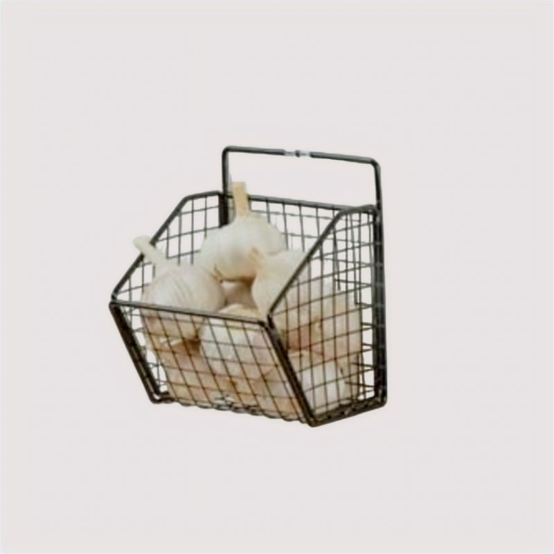 Jual Rak Keranjang Sekat Dinding Dapur, Rak Tempel Gantung 1 Sekat, Rak ...