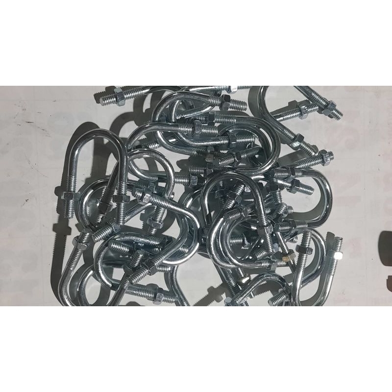 Jual Baut U/Baut U Bold/Klem Pipa Besi U 2 baut ukuran 2" | Shopee ...