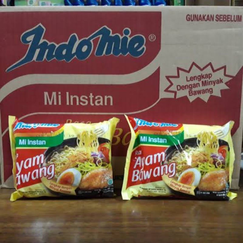 Jual INDOMIE AYAM BAWANG INDOFOOD 1 KARTON / INDOFOOD MIE KUAH AYAM ...