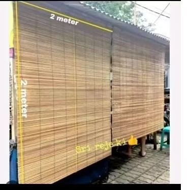 Jual Tiray bambu kerey sawit outdor termurah UK 2x2 + tali kerekan ...