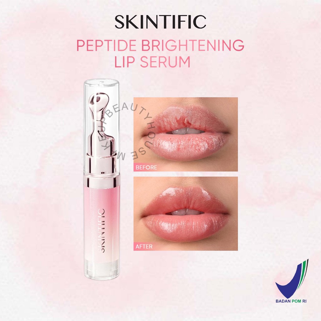 Jual SKINTIFIC Peptide Nourishing Lip Serum 6.5ml | Brightening Lip ...
