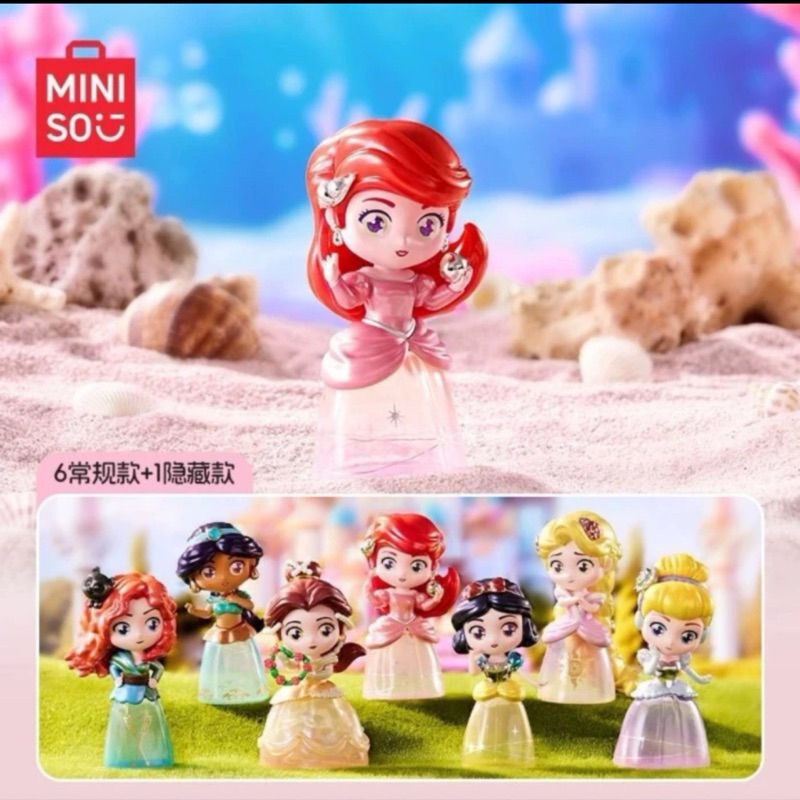 Jual Figure disney princess manga Miniso Original Selected ariel snow ...