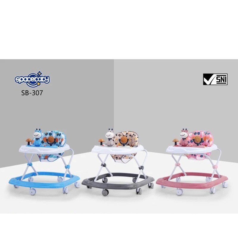 Jual Spacebaby Baby Walker SB 307 Apollo ( Model Rusa ) | Shopee Indonesia
