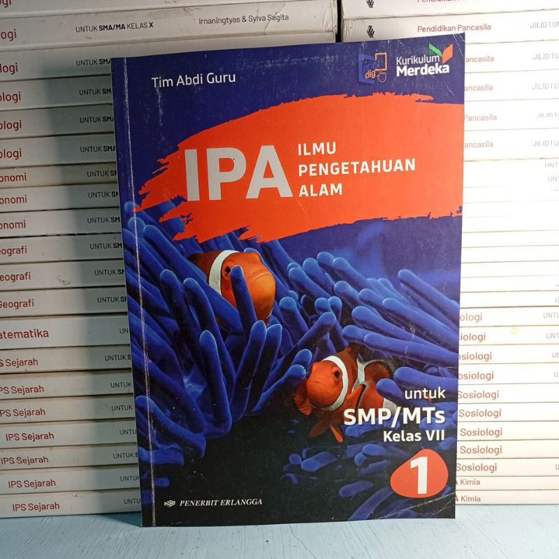 Jual Buku Original,IPA ILMU PENGETAHUAN ALAM untuk SMP/MTs Kelas VII,Kurikulum Merdeka | Shopee ...