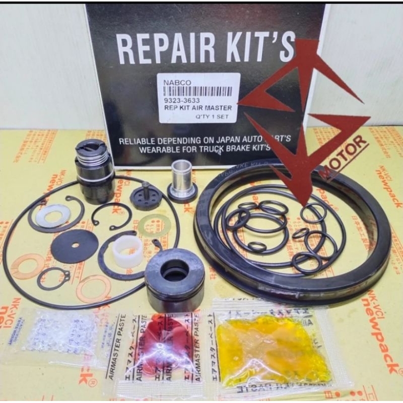 Jual REPAIR KIT SERVO REM ATAU SEAL AIR MASTER ASSY FUSO GANJO 6D22 ...