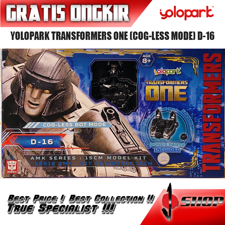 Jual YOLOPARK TRANSFORMERS ONE (COGLESS / COG LESS MODE) D-16 | Shopee ...