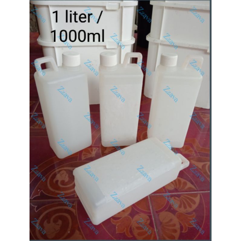 Jual Jerigen 1 liter / Botol 1 liter Warna / Teng Bekas | Shopee Indonesia