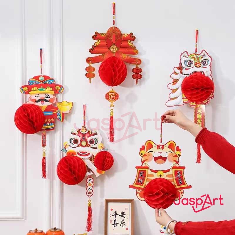 Jual GANTUNGAN BOLA LAMPION IMLEK HIASAN IMLEK HIASAN DEKORASI IMLEK ...