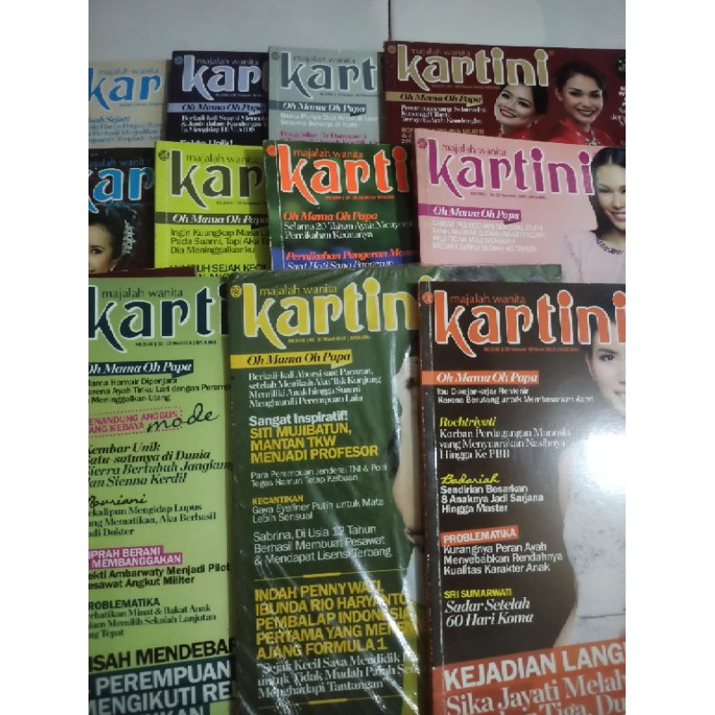 Jual Majalah Kartini , dijual satuan | Shopee Indonesia