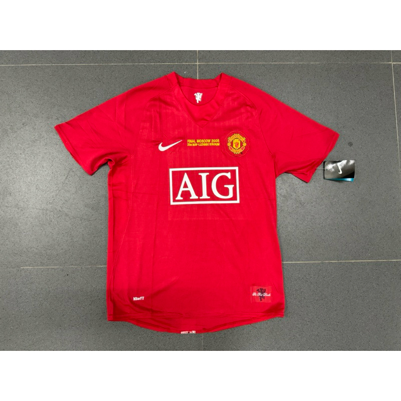 Jual RETRO | JERSEY RETRO MU FINAL MOSCOW 2008 GRADE ORI | Shopee Indonesia