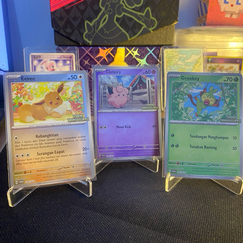 Jual Set 3 Kartu Promo Topeng Transfigurasi TCG Pokemon Indonesia | Shopee Indonesia