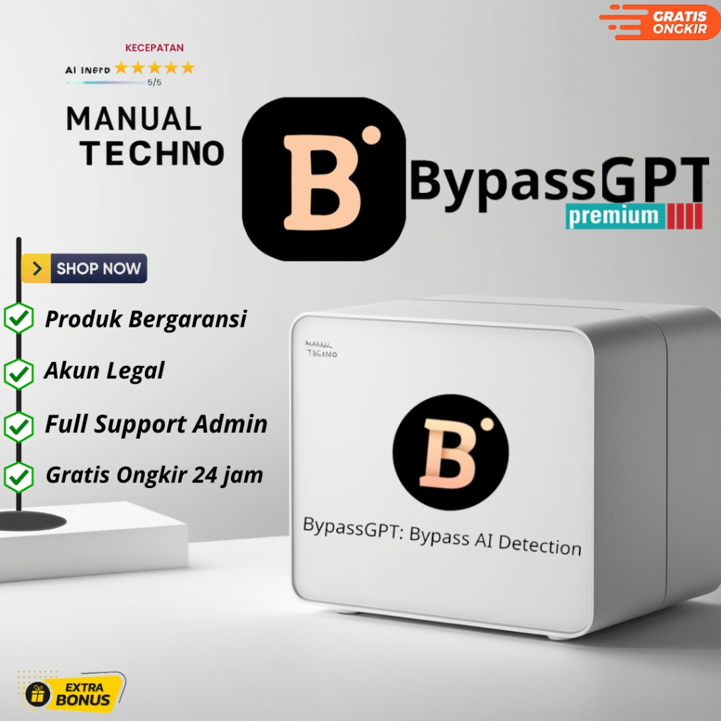 Jual Bypass GPT - alat atau teknik yang dirancang untuk mengelabui detektor tanpa batas | Shopee ...