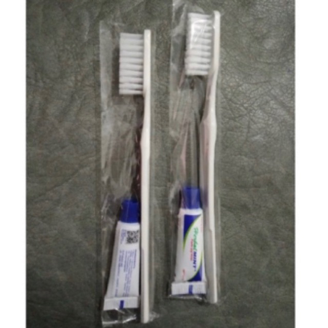 Jual Dental Kit Hotel sikat gigi odol pepsodent box sachet plastik ...