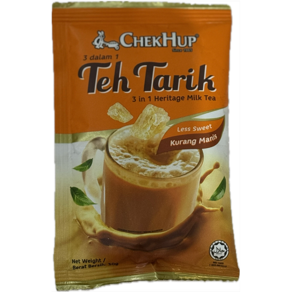 Jual Chek Hup Teh Tarik Less Sweet (Import Malaysia) 30g/sachet ...