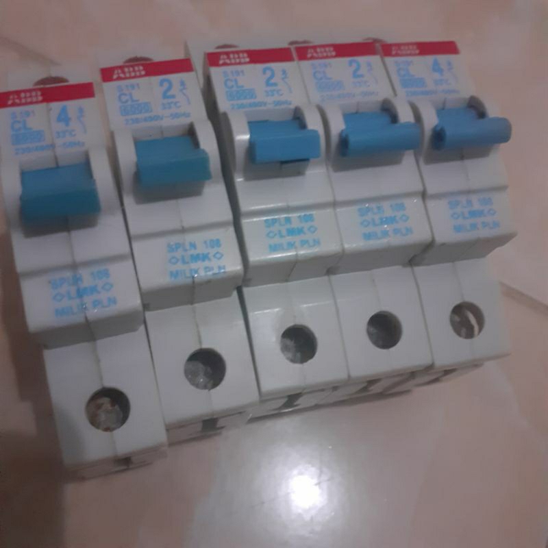 Jual MCB ABB 2A 4A 6A ORIJINAL | Shopee Indonesia