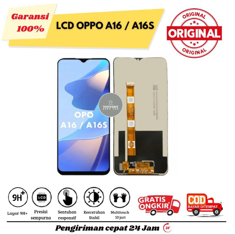 Jual Lcd OPPO A16 Touchscreen Original | Shopee Indonesia