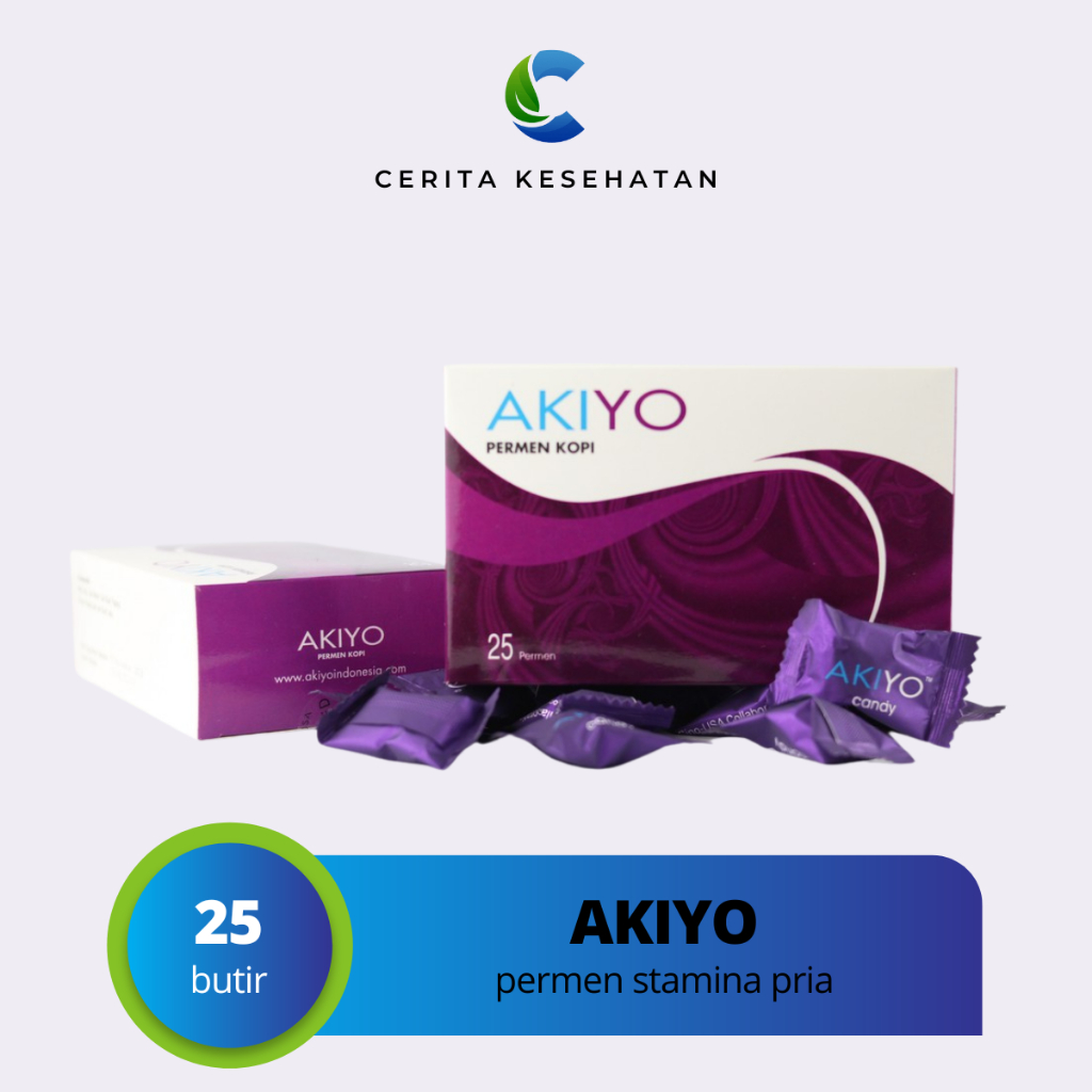 Jual Akiyo Candy Original Permen Kopi Stamina Pria Kuat Tahan Lama ...
