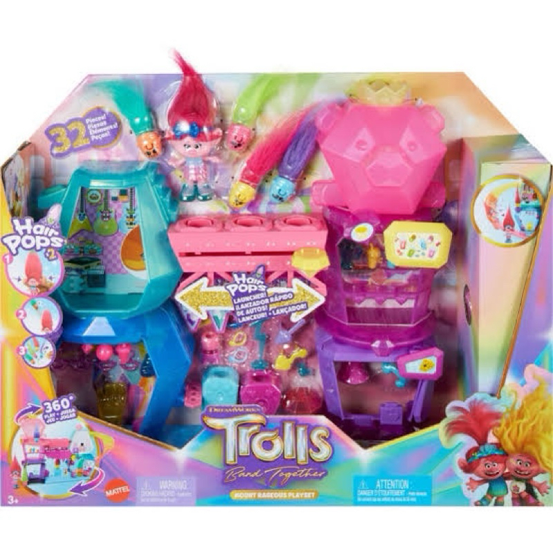 Jual Dreamworks Trolls Band Together Mount Rageous Playset Pop Up toys ...