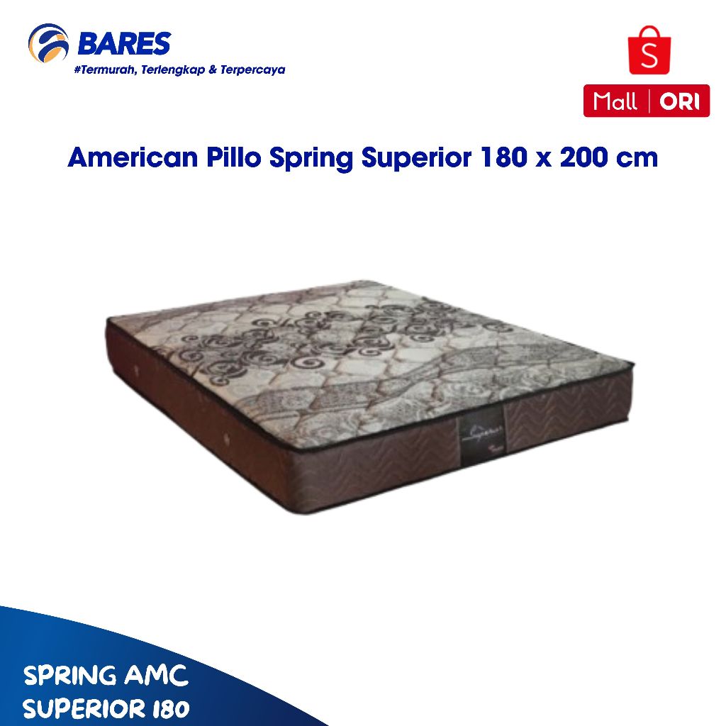 Jual American Pillo Spring Ukuran 180 x 200 cm | Shopee Indonesia