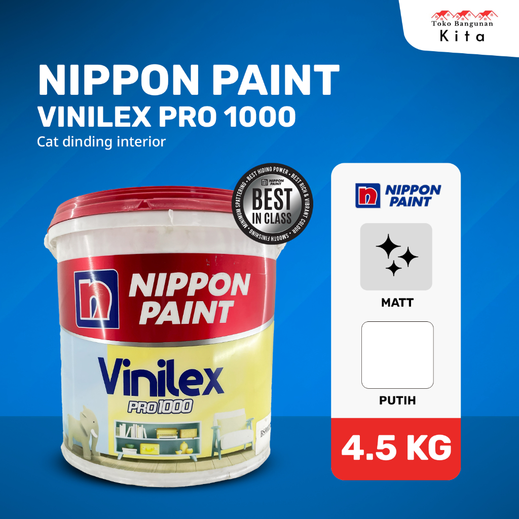 Jual Vinilex pro 1000 / 4,5 KG | Shopee Indonesia