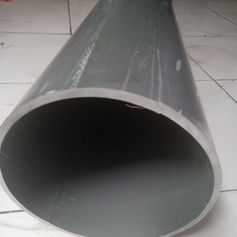 Jual Pipa PVC 8 Inch AW Otority Abu-abu | Eceran 120cm | Tebal 6mm ...