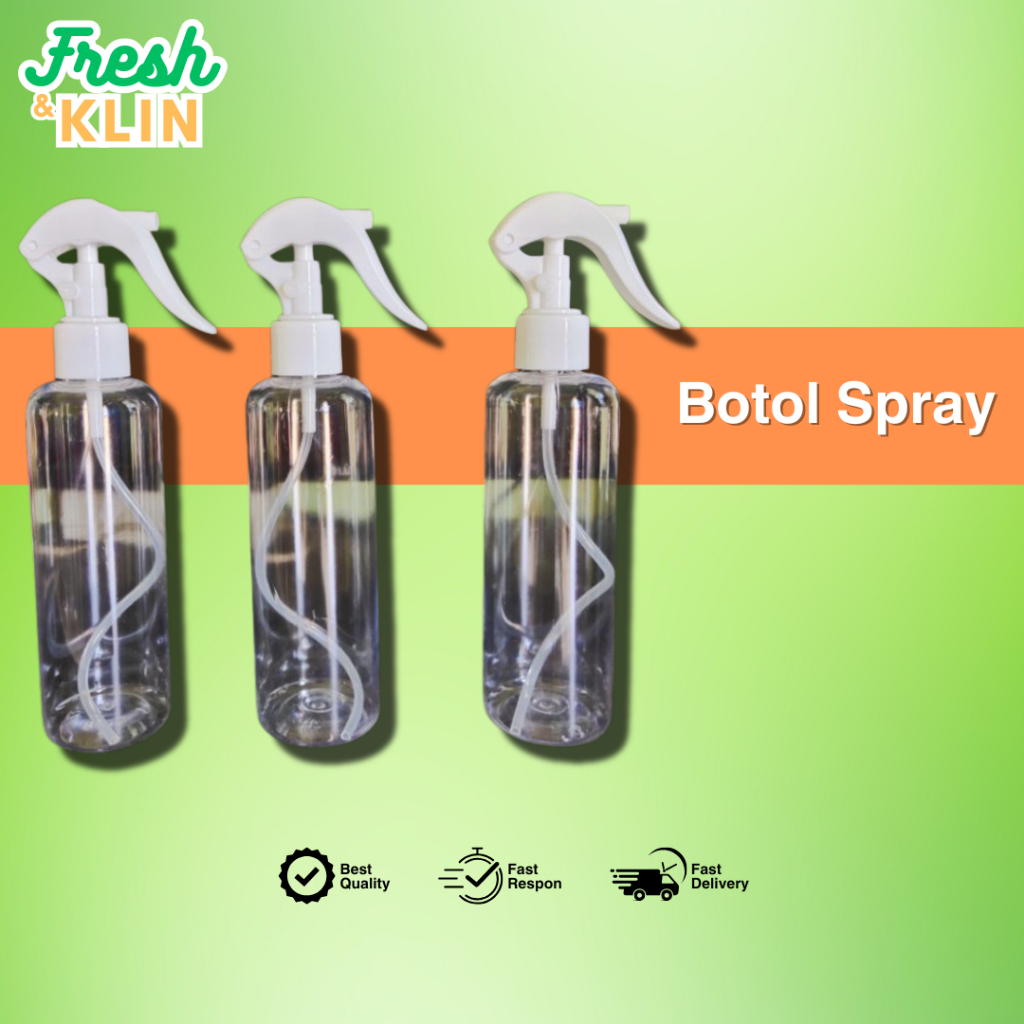 Jual FRESH & KLIN Botol spray trigger 100 ml bening | Shopee Indonesia