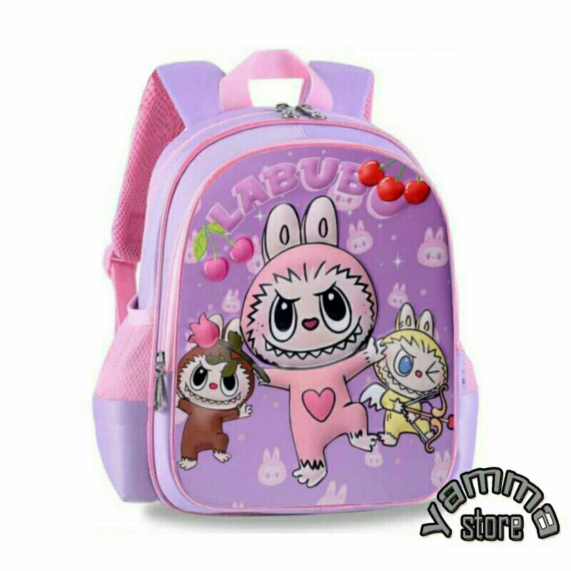 Jual Tas Anak Labubu SD / Tas Ransel Sekolah Anak Perempuan Karakter LABUBU | Shopee Indonesia