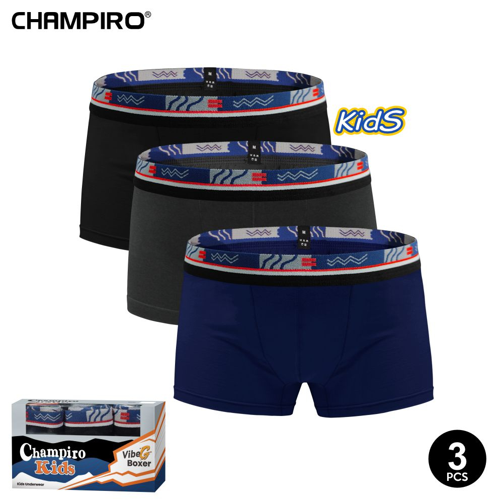 Jual ISI 3 PCS Boxer Champiro | Celana Dalam Anak Laki-Laki/Underwear Boxer Anak C.03192-BX ...