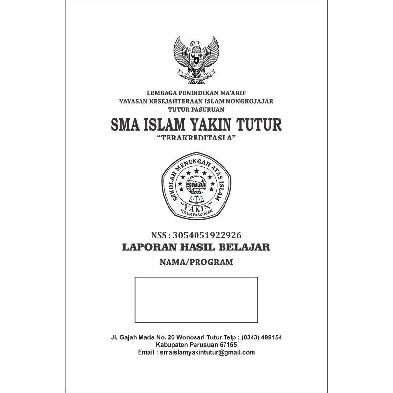 Jual Map SMA ISLAM YAKIN TUTUR | Shopee Indonesia
