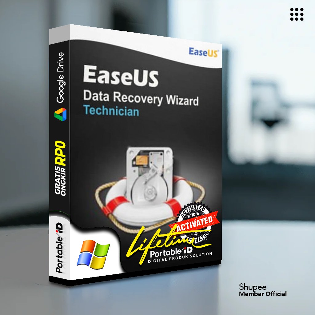 Jual EaseUS Data Recovery Wizard Pro for Win with Photo and Video Repair | Recover Unlimited ...