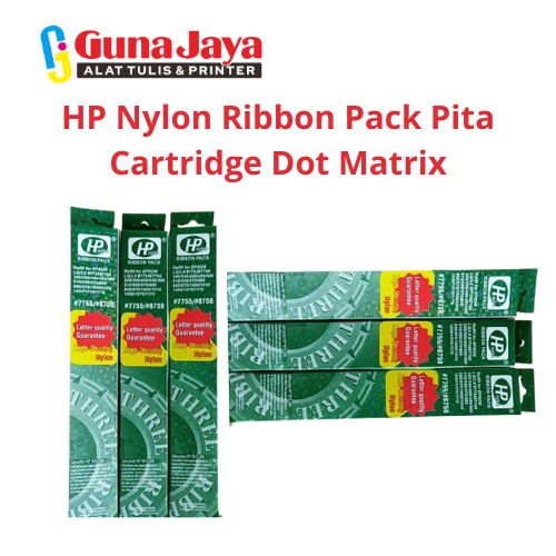 Jual HP Nylon Ribbon Pack Pita Cartridge Dot Matrix-Tinta Berkualitas ...