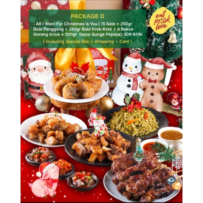 Jual Paket D - All I Want For Christmas is You (Porky Christmas ...