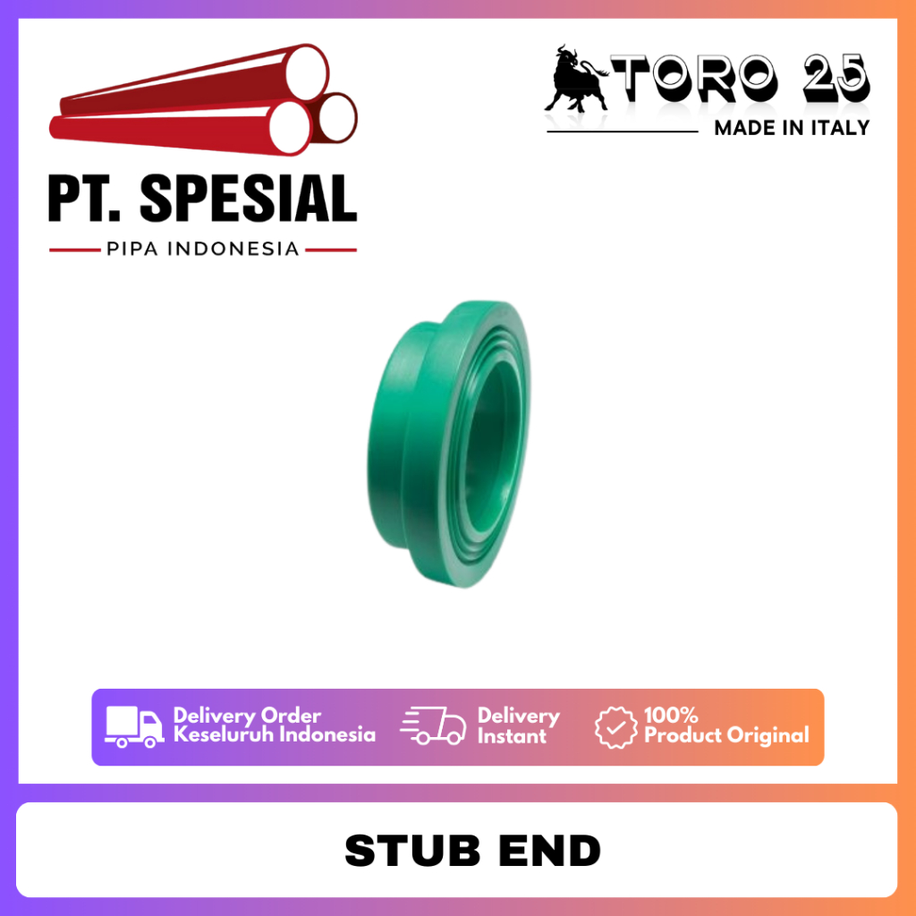 Jual Stub End Flange PPR Toro DN250 / Stub End PPR Toro - 09 | Shopee ...